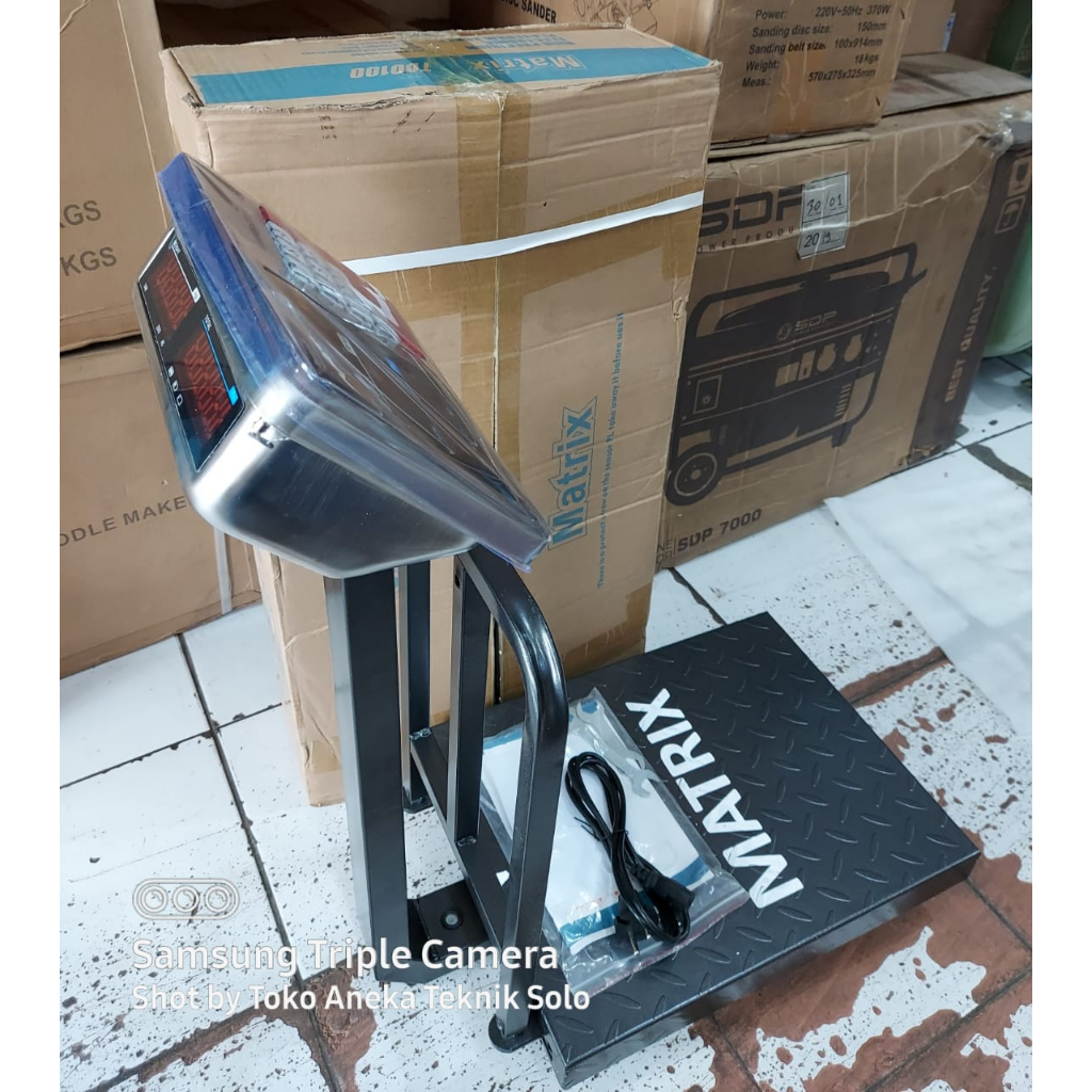 Jual Timbangan Digital 100KG Matrix TDO100 Timbangan Digital Matrix ...