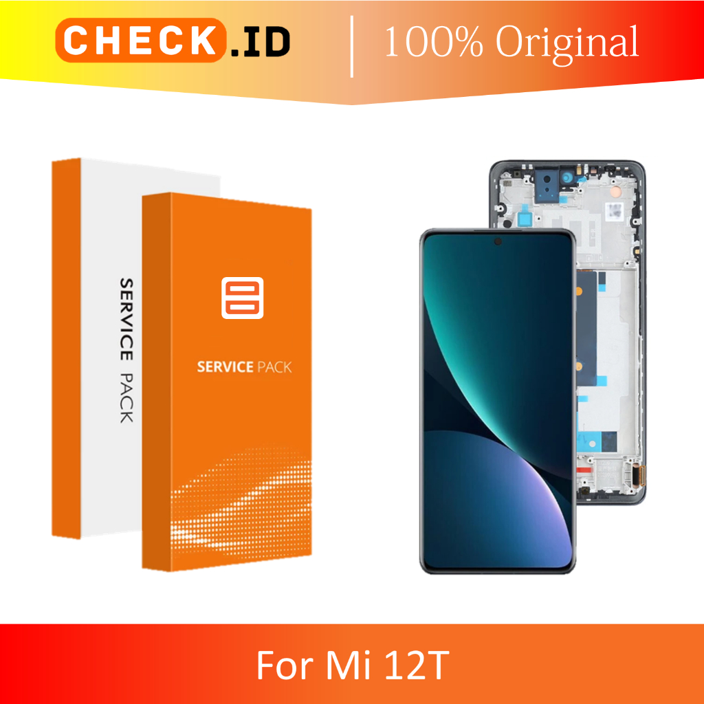 Jual [ CHECK.ID ] LCD + FRAME XIAOMI MI 12T MI12T 5G ORIGINAL | Shopee ...