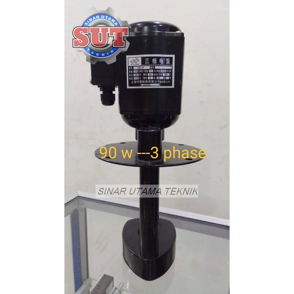 Jual Pompa Coolant 90 Watt 3 Phase pompa air pendingin coolant mesin bubut | Shopee Indonesia