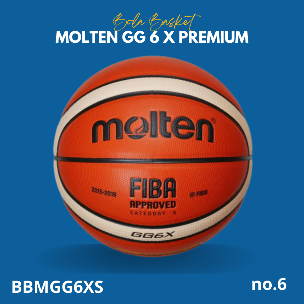 Jual BBMGG6XS Bola Basket Molten GG 6 X kulit Super size 6 | Shopee ...