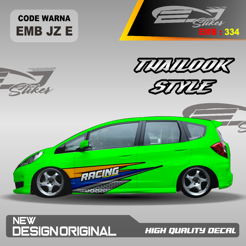 Jual STIKER DECAL MOBIL SIAP PAKAI VARIASI-STIKER BODY MOBIL FREE ...