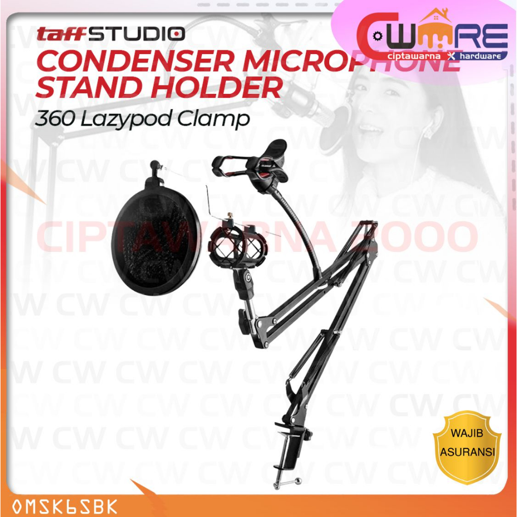 Jual Holder Mic Dudukan microphone Arm Stand Lazypod Mikrofon - NB-35 ...