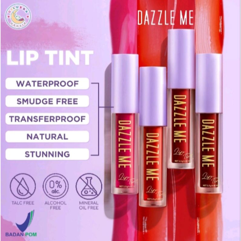 Jual Dazzle Me Ink-Licious Lip Tint 2.5 Gr Ori | Shopee Indonesia