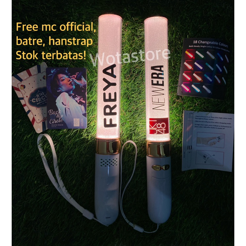 Jual TERMURAH LightStick v2 / Light Stick Lumiace 18 warna Custom JKT48 ...