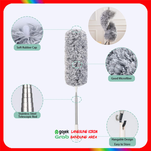 Jual Kemoceng 280 CM Microfiber Kemoceng Panjang Bisa Tekuk Alat ...