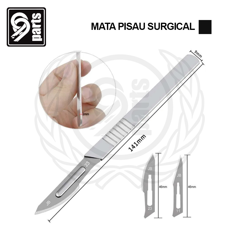 Jual Mata Pisau Surgical No.23 / Mata Pisau Teknisi / Mata Pisau ...