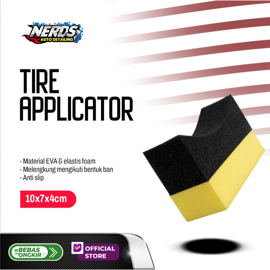 Jual Tire Applicator (Aplikator/Spons/busa busa semir ban dan dressing ...