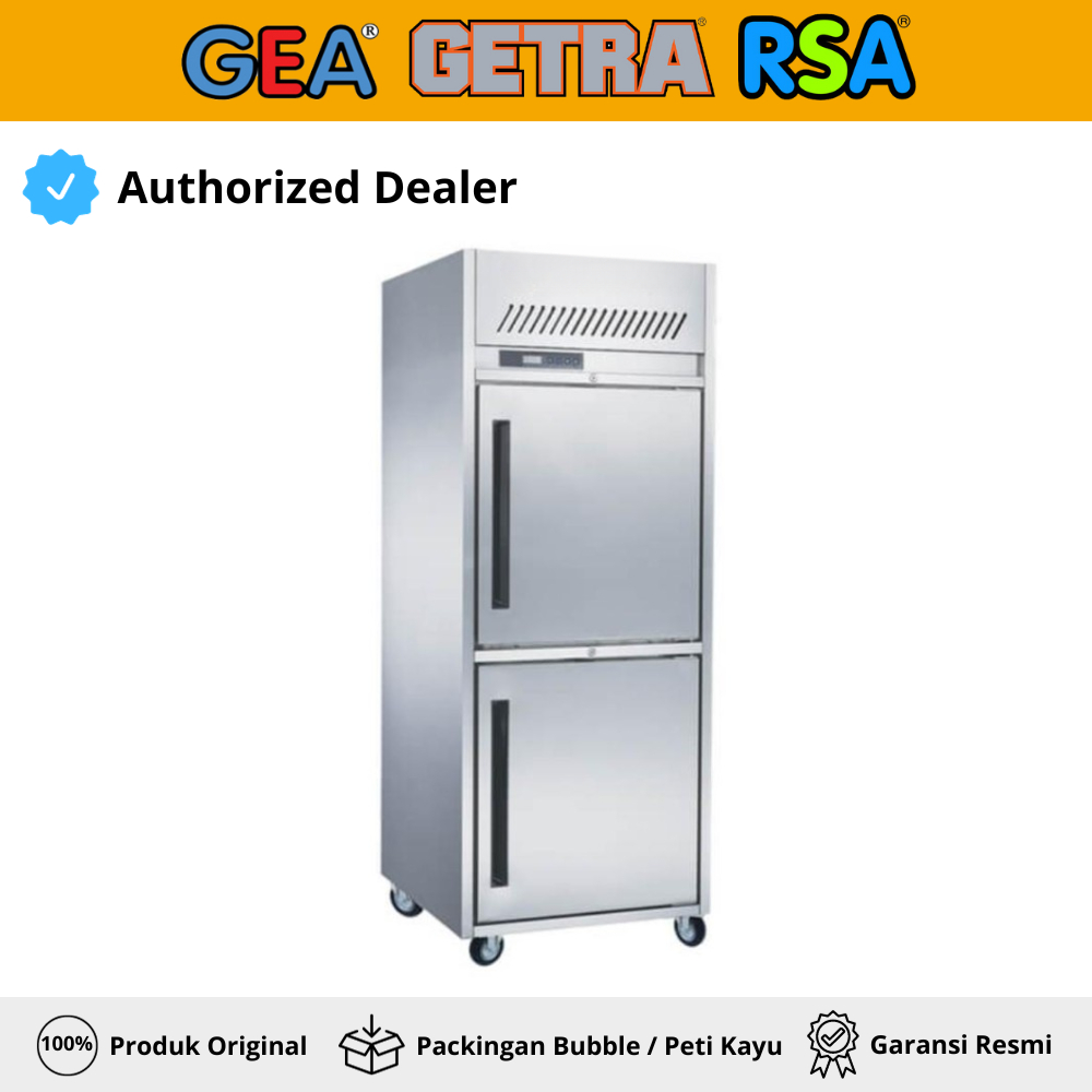 Jual Upright Chiller 2 Pintu Gea M-Rw8u1hh Stainless Steel 550 Liter 3 ...