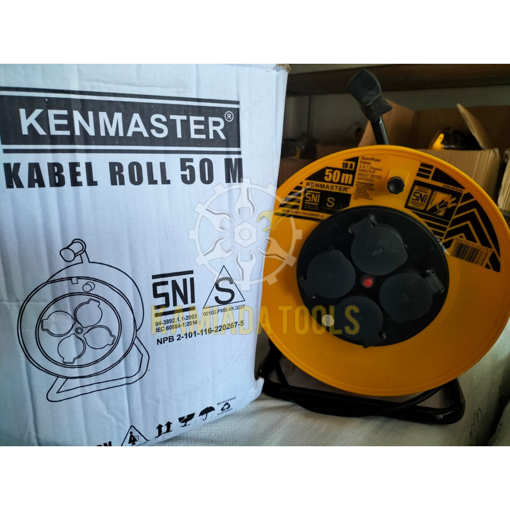 Jual Kabel Roll 50 Meter KENMASTER | Shopee Indonesia
