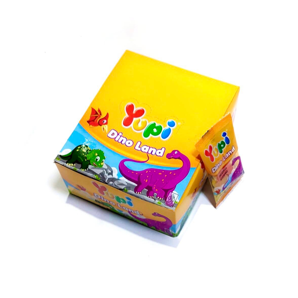 Jual YUPI DINO LAND ISI 24 / PERMEN JELLY UNIK / PARCEL ULANG TAHUN ...
