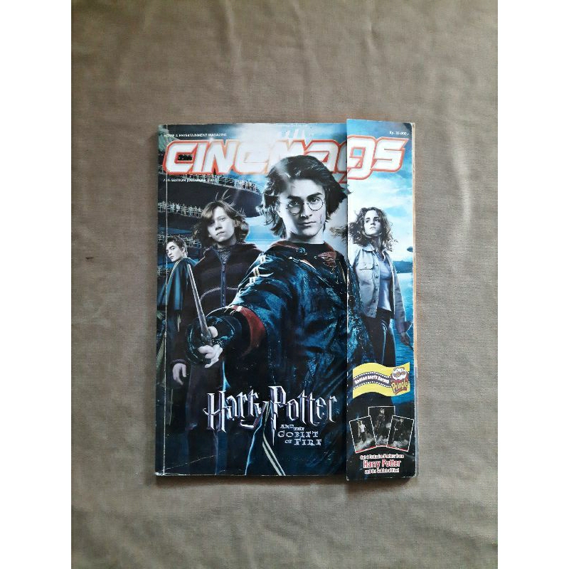 Jual Majalah Cinemags Cover Harry Potter and the Goblet of Fire ...
