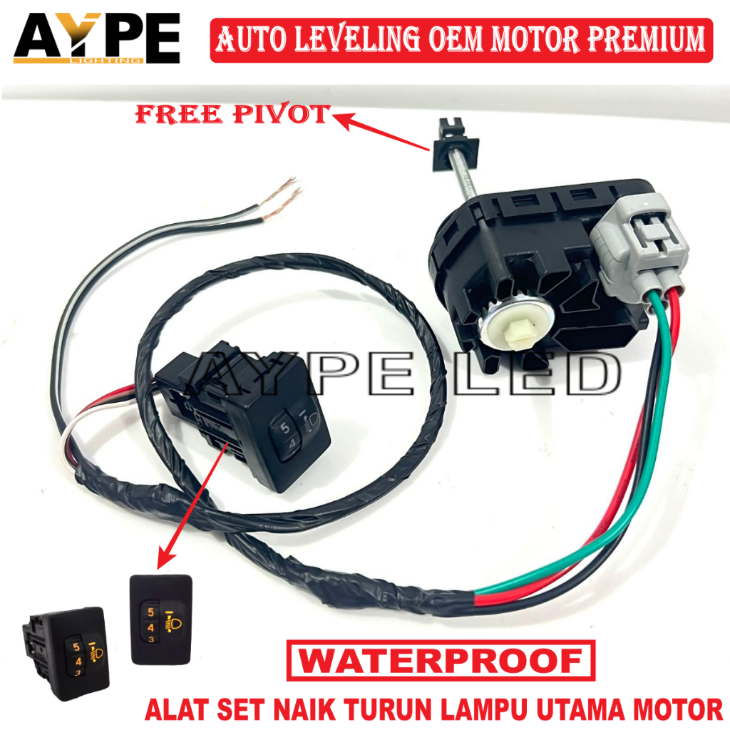 Jual ALAT ELECTRIK AUTO LEVELING PLUS SAKLAR ANGKA FREE PIVOT ANTI ...