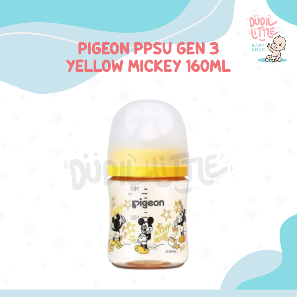 Jual Pigeon gen 3 Wide Neck PPSU ukuran 80ml 160ml 240ml dan 330ml | Shopee Indonesia