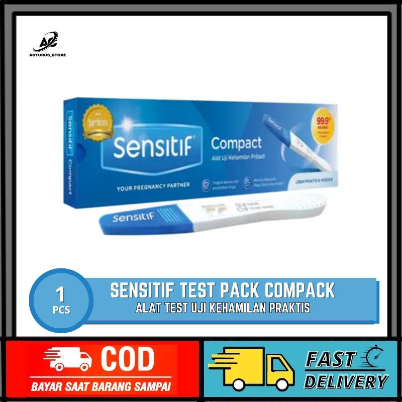 Jual Test Pack Sensitif Compact Digital Tespek Kehamilan Urin Testpeck ...