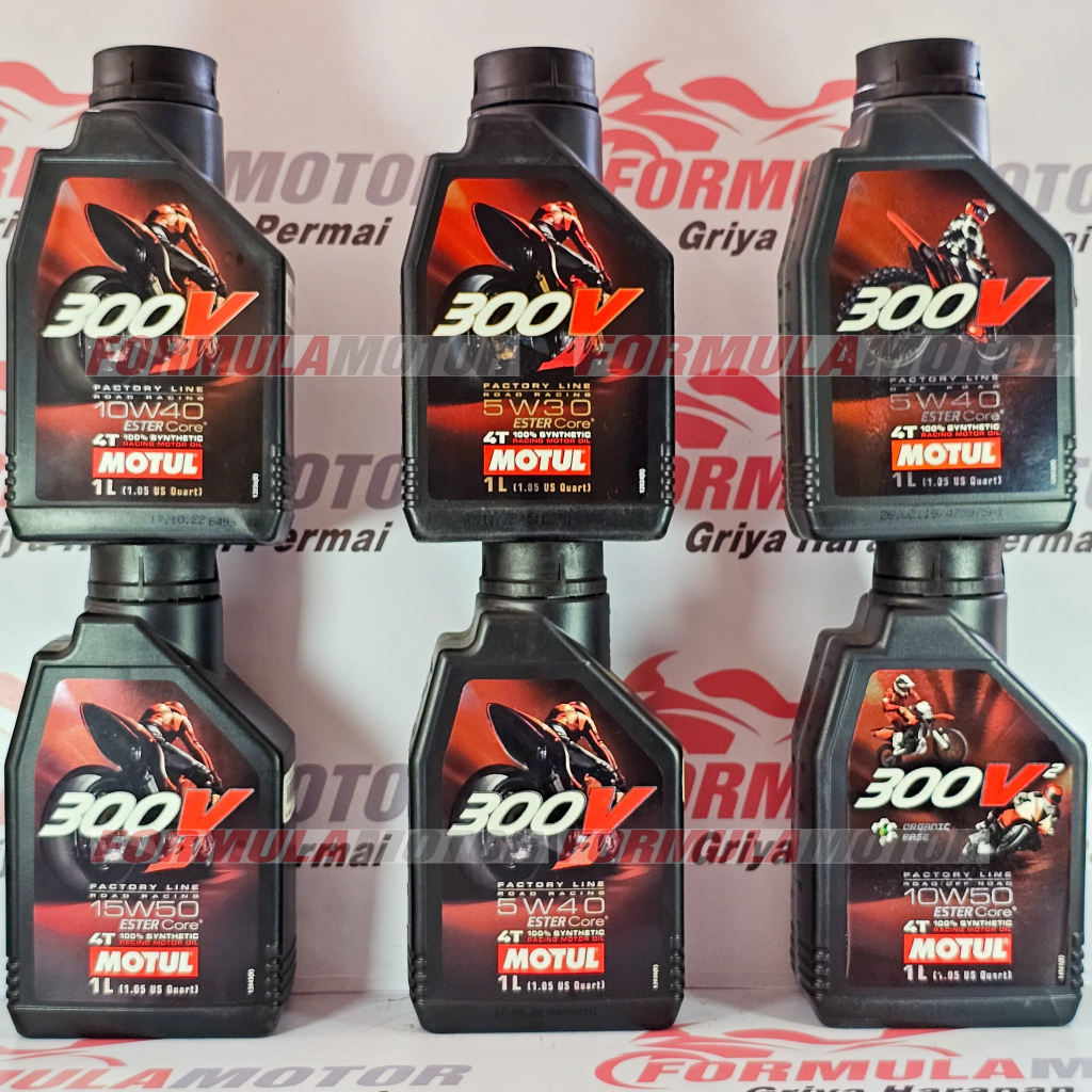 Jual Oli Motul 300V Factory Line Ester Core - Racing 100% Synthetic | Shopee Indonesia