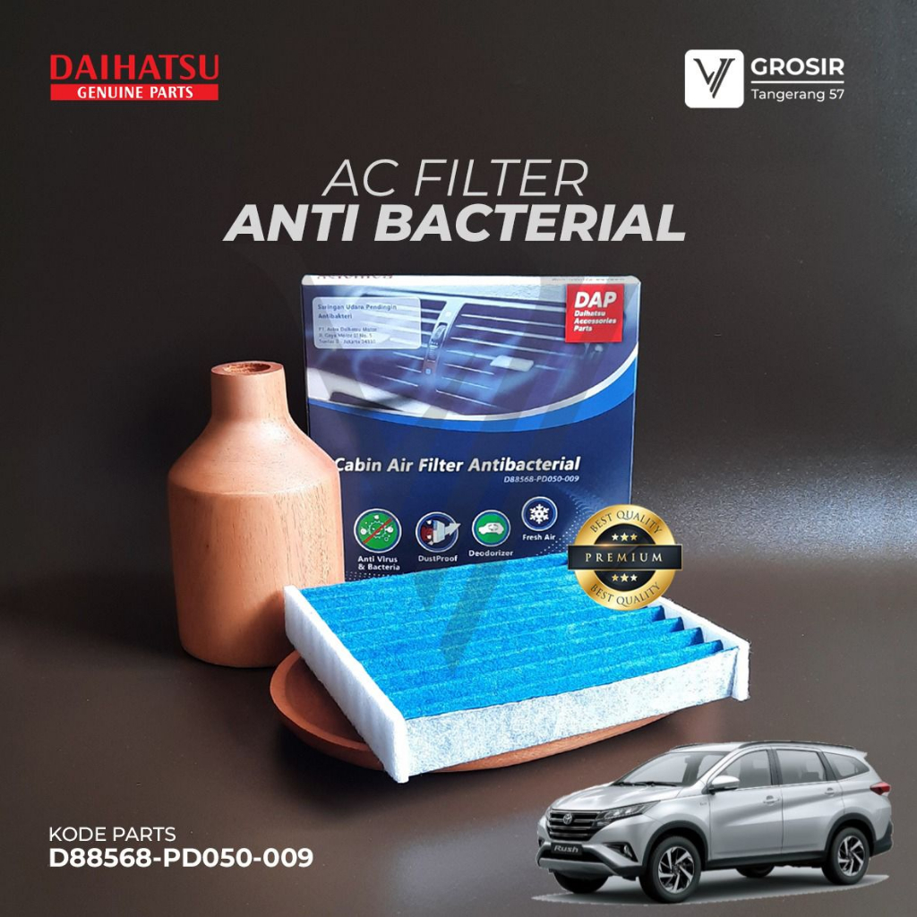 Jual Filter AC All New Rush Terios 2018 Karbon AntiBacterial AC Kabin ...