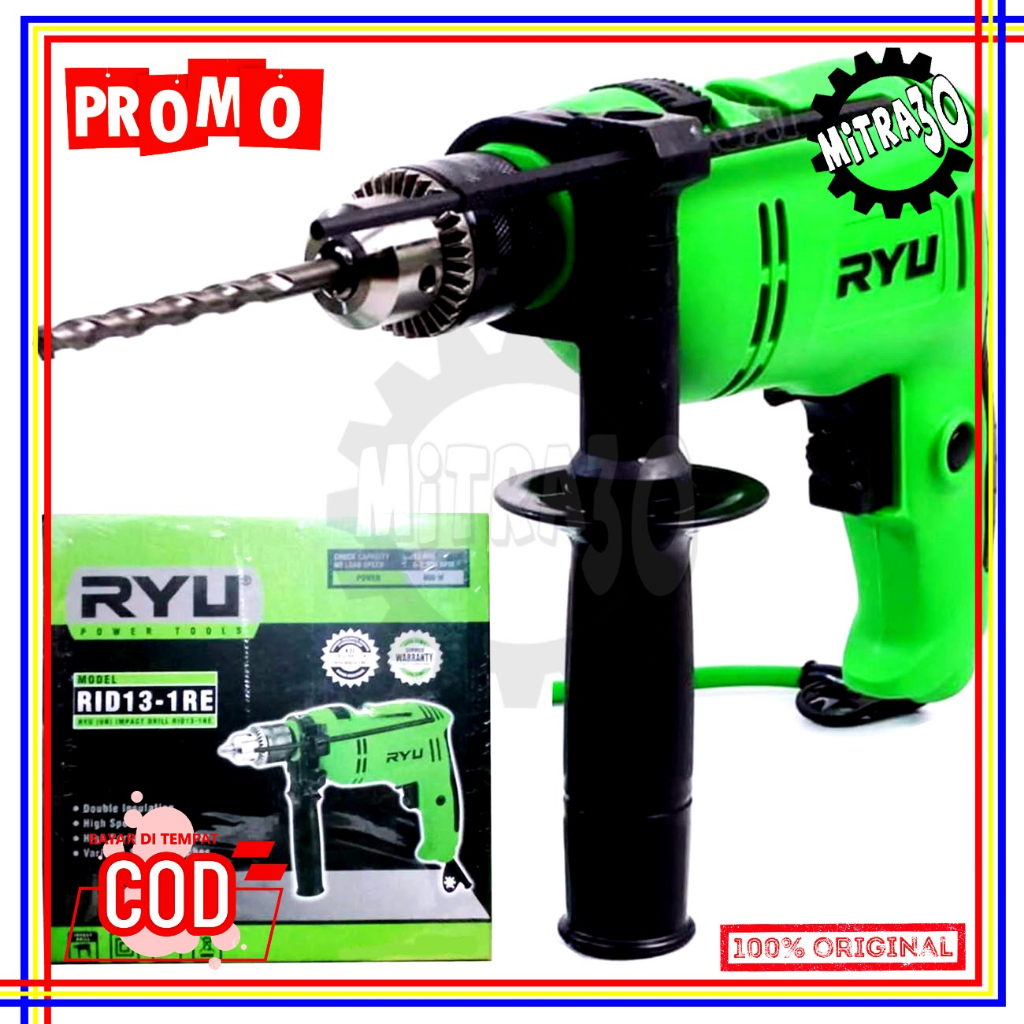 Jual Mesin Bor Impact 13mm Listrik 600 Watt Variable Speed - Impact ...