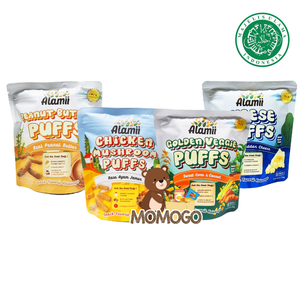 Jual ALAMII PUFF SNACK SEHAT BAYI / ANAK | Shopee Indonesia