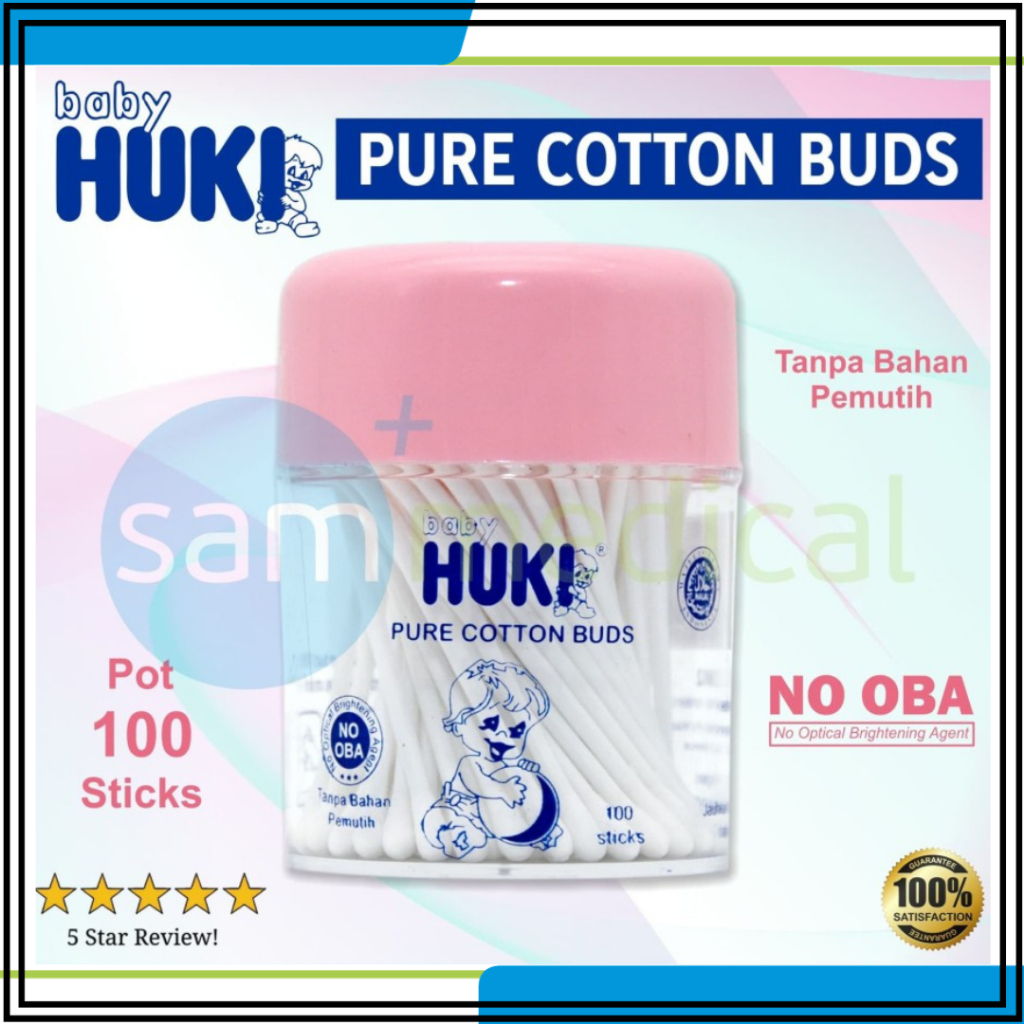 Jual Baby Huki Cotton Bud Pot (Dewasa) | Shopee Indonesia