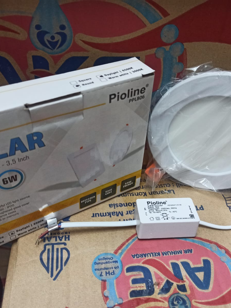 Jual Pioline Polar LED Panel Light 3,5 Inch IB 6W | Shopee Indonesia