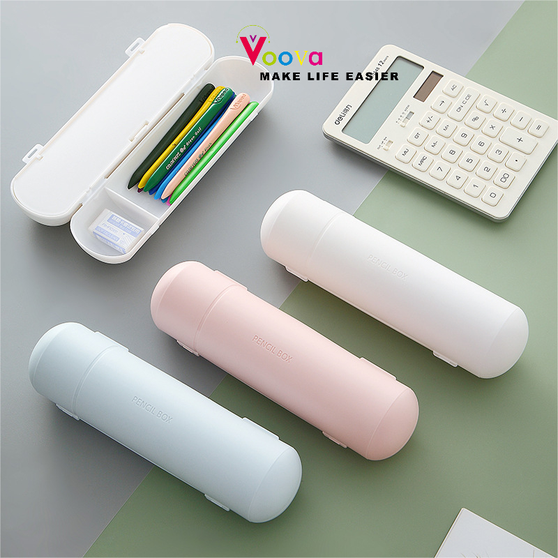 Jual VOOVA Kotak Pensil Minimalis Pencil Case Aesthetic Pencil Box for ...
