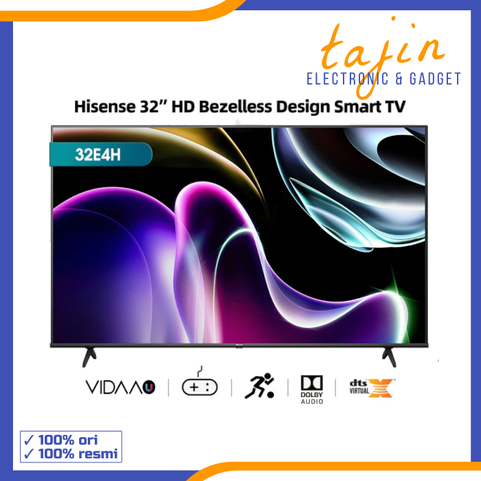 Jual Hisense Smart TV E4H FHD 32 40 43 inch Vidaa - 32E4H 40E4H 43E4H Garansi Resmi | Shopee ...