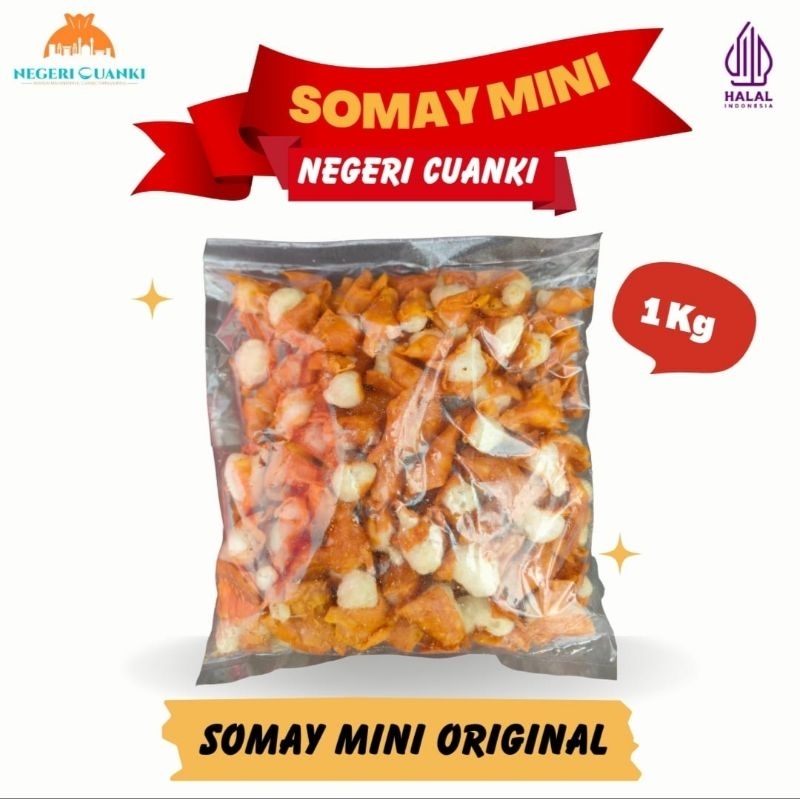 Jual Somay mini Gurilem 1kg Toping Seblak Baso Aci Bakso Cuanki Mie ...