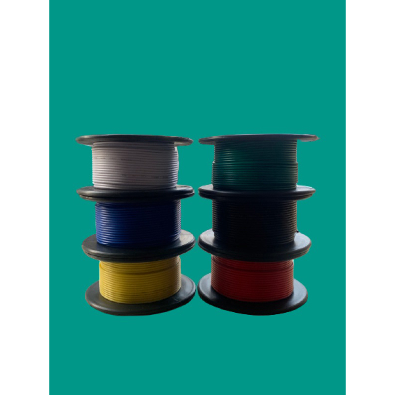 Jual Kabel auto AWG 30 serabut putih - 1 Roll (20 meter) | Shopee Indonesia