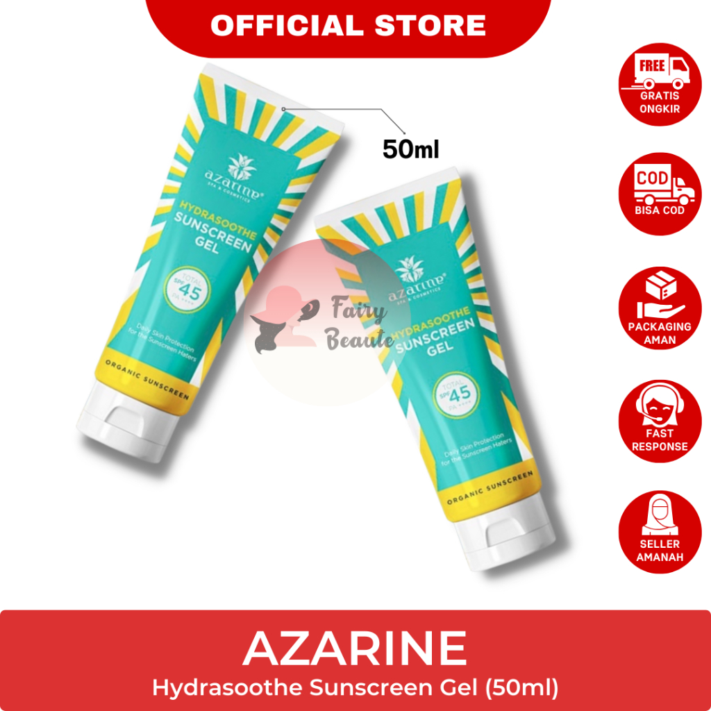 Jual AZARINE Azarin Hydramax-C Sunscreen Suncreen Serum Hydrasoothe ...