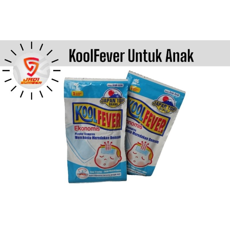 Jual Kompres KoolFever Untuk Anak (6 Sachet) | Shopee Indonesia