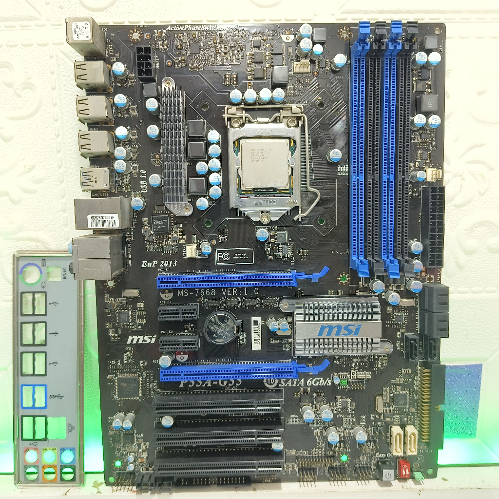 Jual MOBO GAMING MSI P55 + CORE I5 760 LGA 1156 | Shopee Indonesia