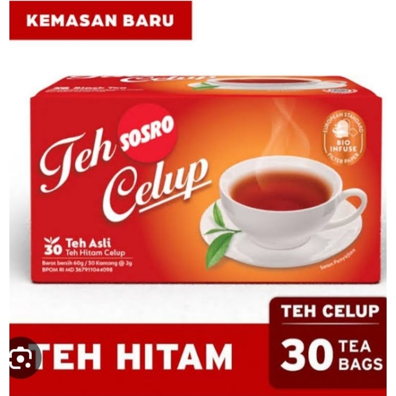 Jual Sosro Teh Celup Isi 30 Harga Terlengkap & Harga Terbaru Juni 2026 ...