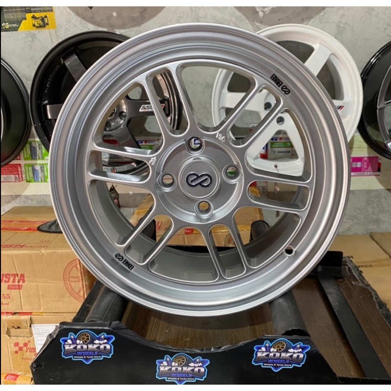 Jual Velg Mobil Enkei RPF1 R15 untuk Brio Yaris Jazz | Shopee Indonesia