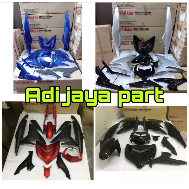 Jual cover full body halus Mx King 150 2015-2018 asli original | Shopee ...