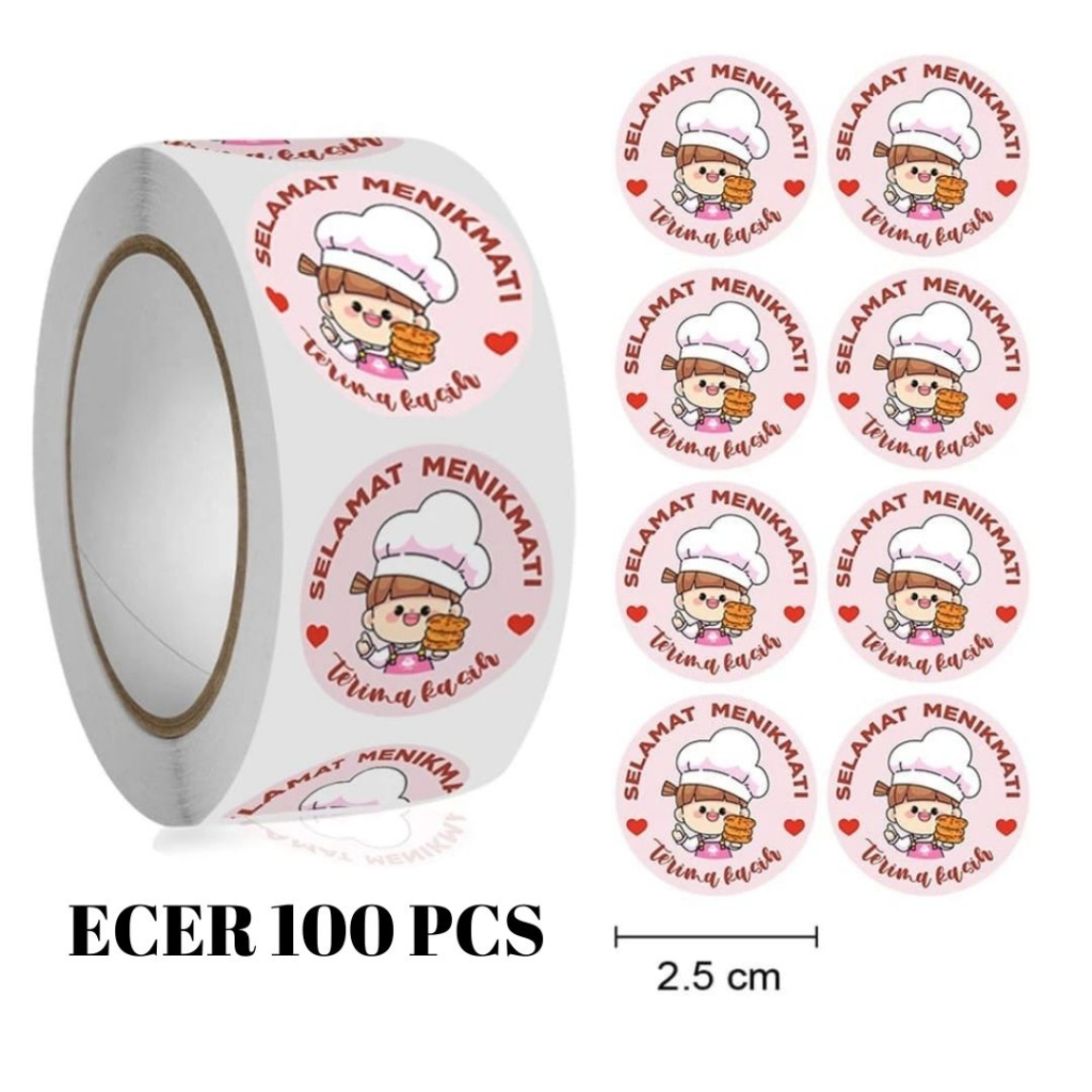 Jual Sticker Thank You Lucu | Stiker Label Segel Ucapan Terima Kasih ...