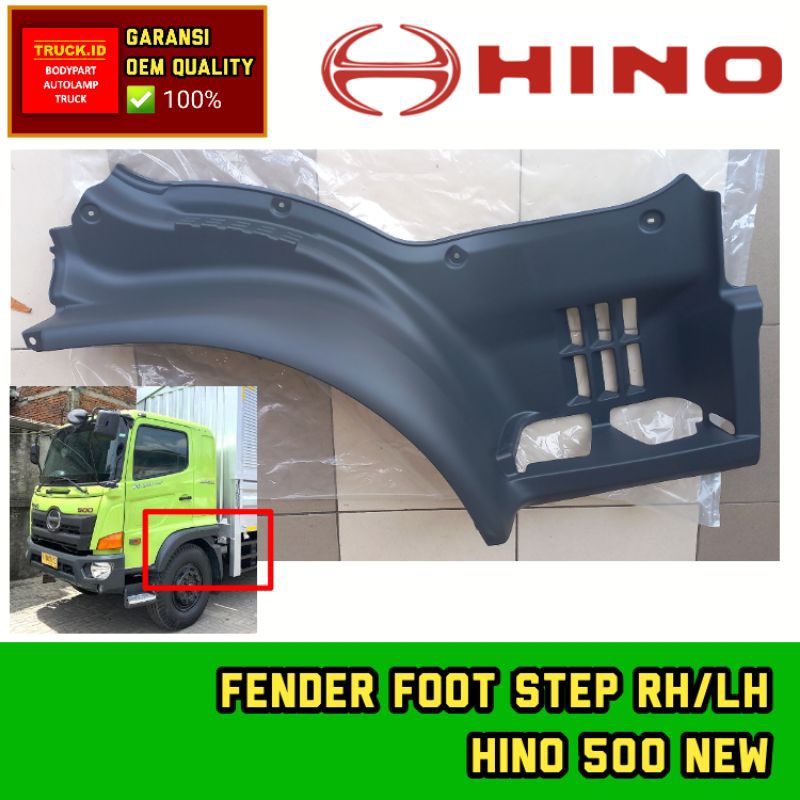 Jual FENDER FOOT STEP KUDA LUMPING HINO 500 RH atau LH | Shopee Indonesia