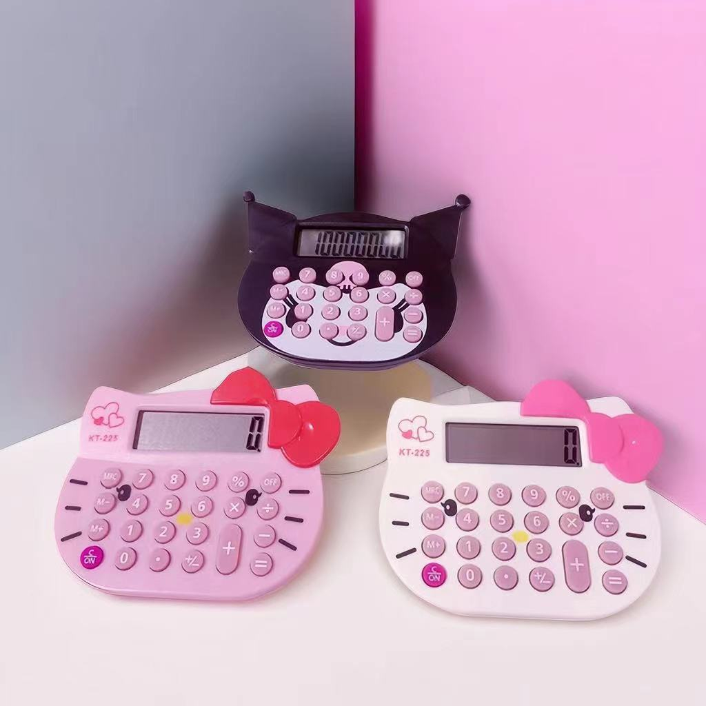 Jual LUCKY CAT - KALKULATOR MINI 8 DIGIT SANRIO | ELECTRICAL CALCULATOR ...