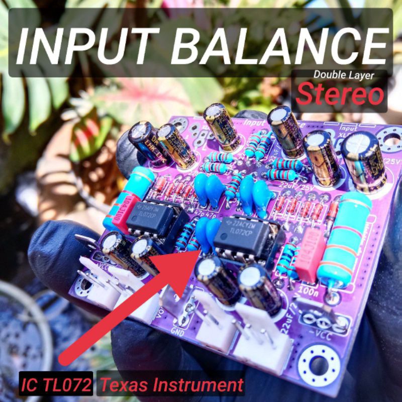 Jual Kit Input Balance Stereo Double Layer High Quality | Shopee Indonesia