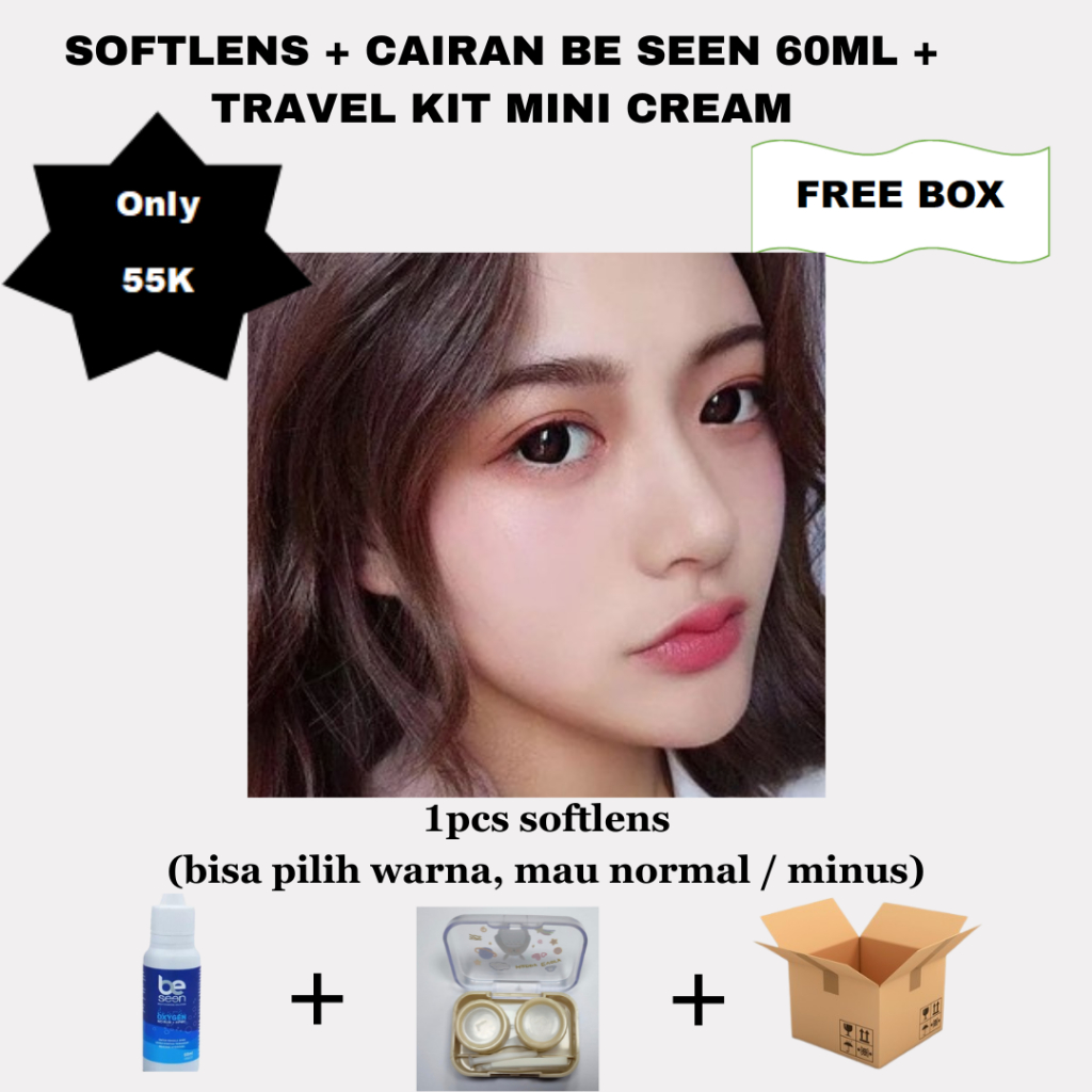 Jual PAKET N8 DIA 16.00mm NORMAL & MINUS (-0.50 s/d -6.00) + BE SEEN ...