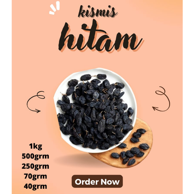 Jual Kismis HItam - Kismis Premium | Shopee Indonesia