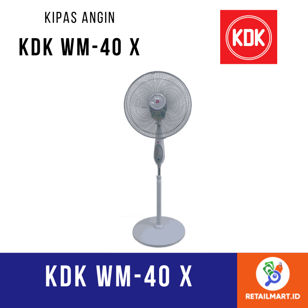 Jual KDK: WM-40 X STAND FAN/ KIPAS ANGIN BERDIRI 16 INCH | Shopee Indonesia