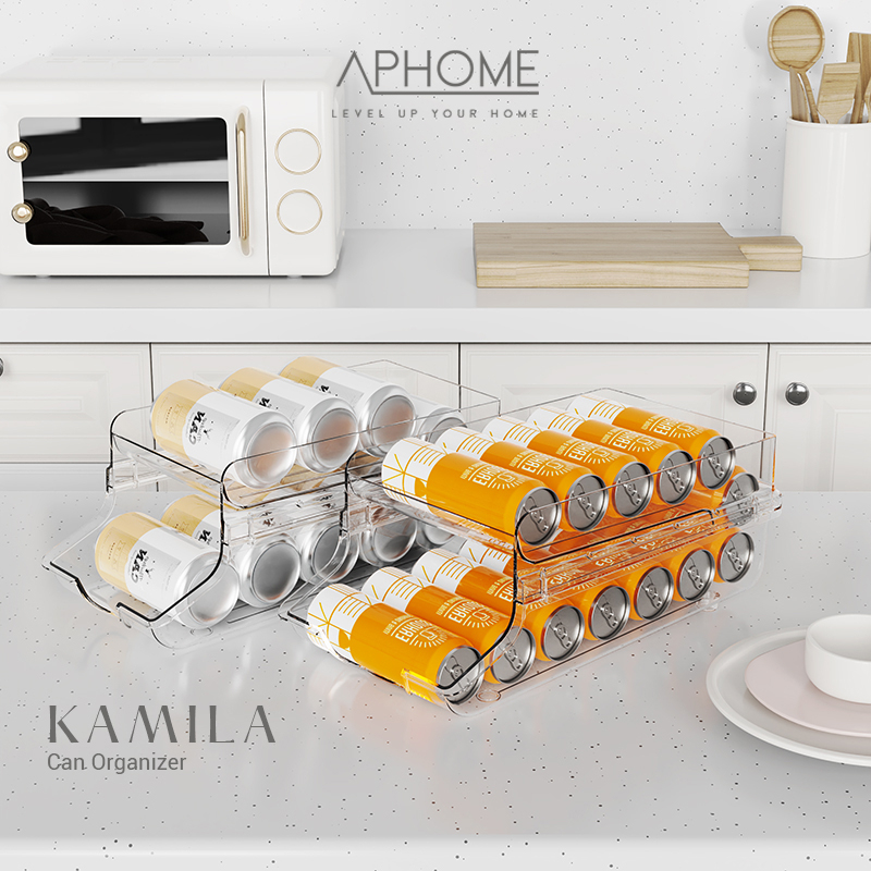 Jual APHOME Kontainer Minuman Kaleng Tempat Penyimpanan Kulkas Can ...