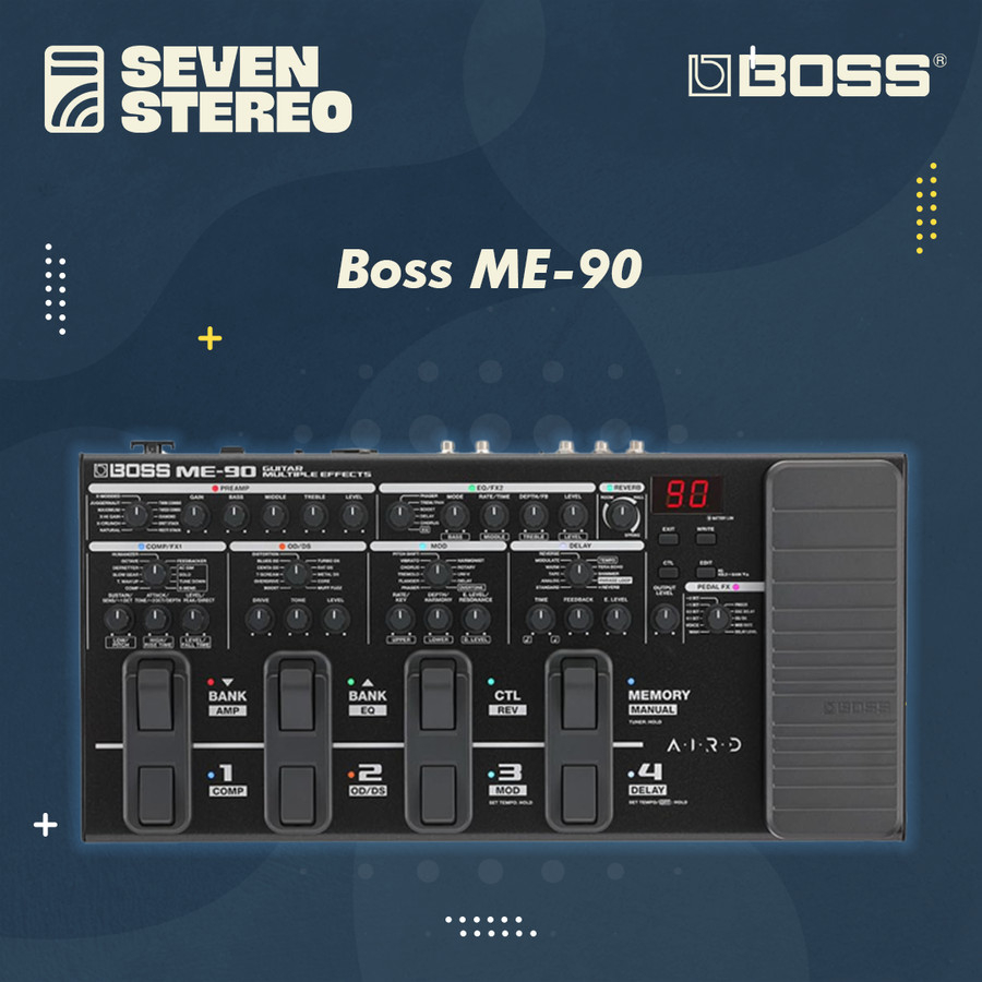 Jual Boss ME90 ME-90 Multi Effect Processor - Efek Gitar | Shopee Indonesia