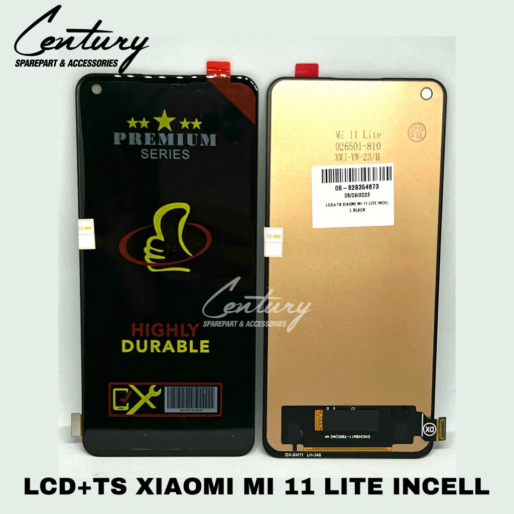 Jual LCD+TS XIAOMI MI 11 LITE INCELL BLACK | Shopee Indonesia