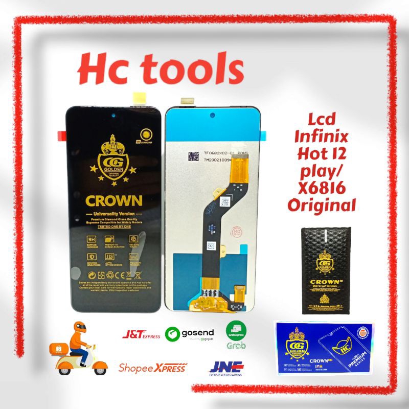 Jual LCD TOUCHSCEEEN INFINIX HOT 12 PLAY/X6816/X6816D/X6817/HOT 12 PLAY ...