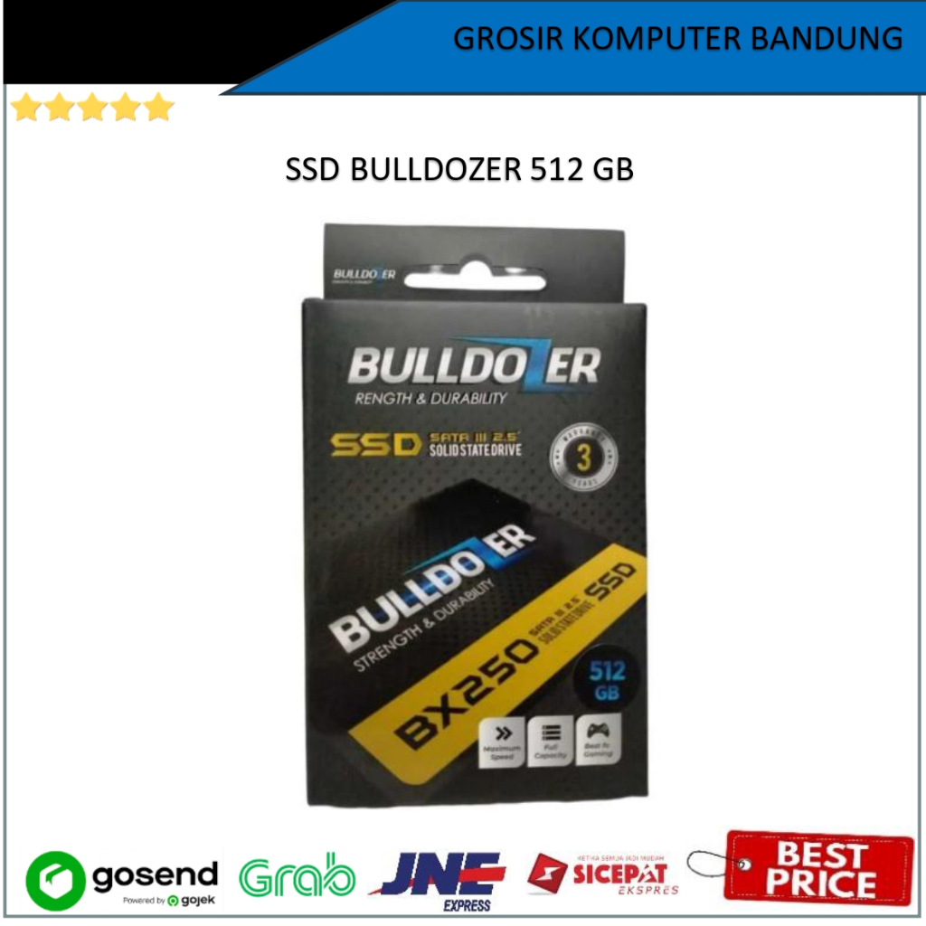 Jual SSD 512GB BULLDOZER GARANSI 3 TAHUN | Shopee Indonesia