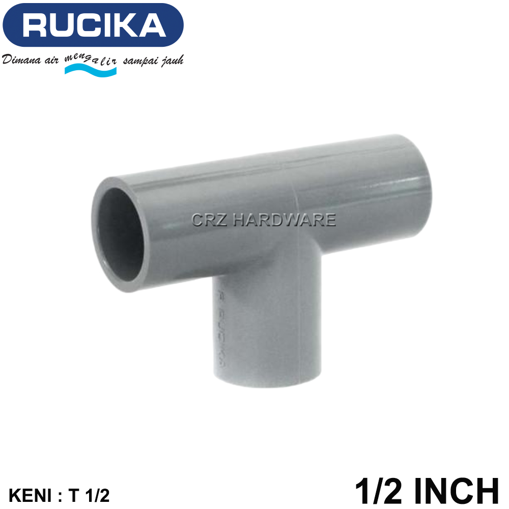 Jual Sambungan Pipa PVC Keni EL TE SOK Drat 1/2 Inch RUCIKA | Shopee ...