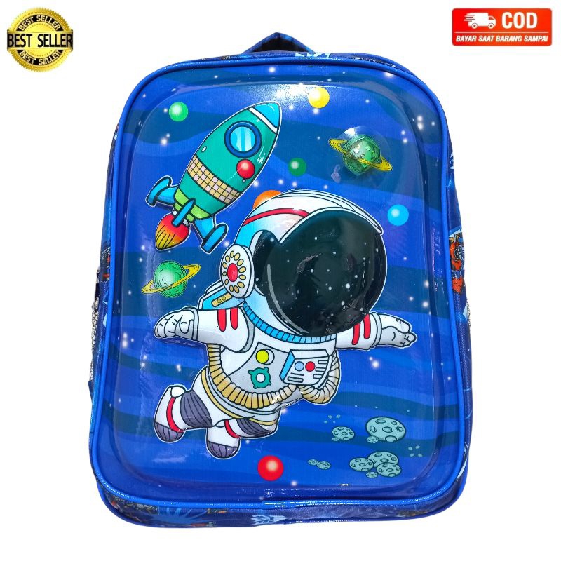 Jual ASTRONOT TAS ANAK PAUD TK DAN SD 3D LED TAS SEKOLAH ANAK TAS ANAK TAS LAKI LAKI TAS TIMBUL ...