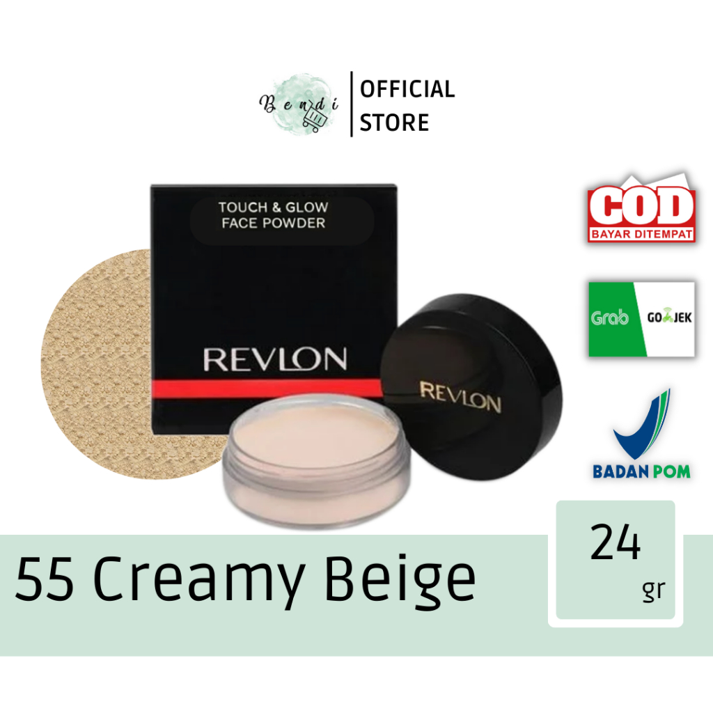 Jual REVLON Touch & Glow Face Powder 24 gr | 24 Creamy Peach | 38 ...
