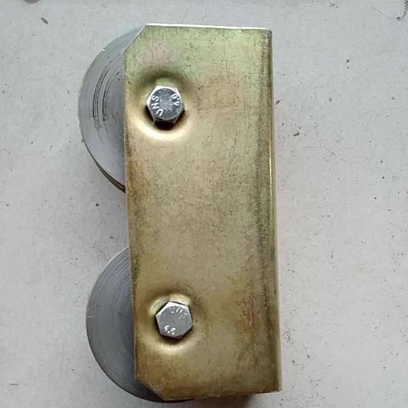 Jual roda pagar behel dobel super 10 cm | Shopee Indonesia